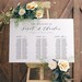 Printable Seating Chart Template Editable Seating Plan Long - Etsy