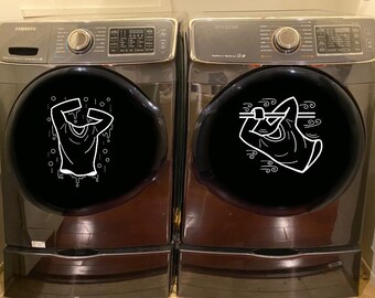 Funny Washer Decals - Etsy