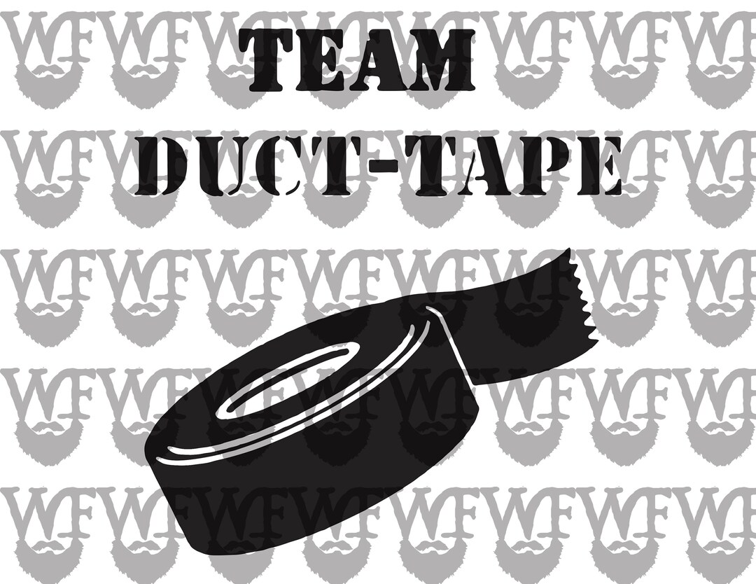 TEAM Duct - Tape Eps Svg Ai for Vinyl Plotters Cricut and Cameo ...