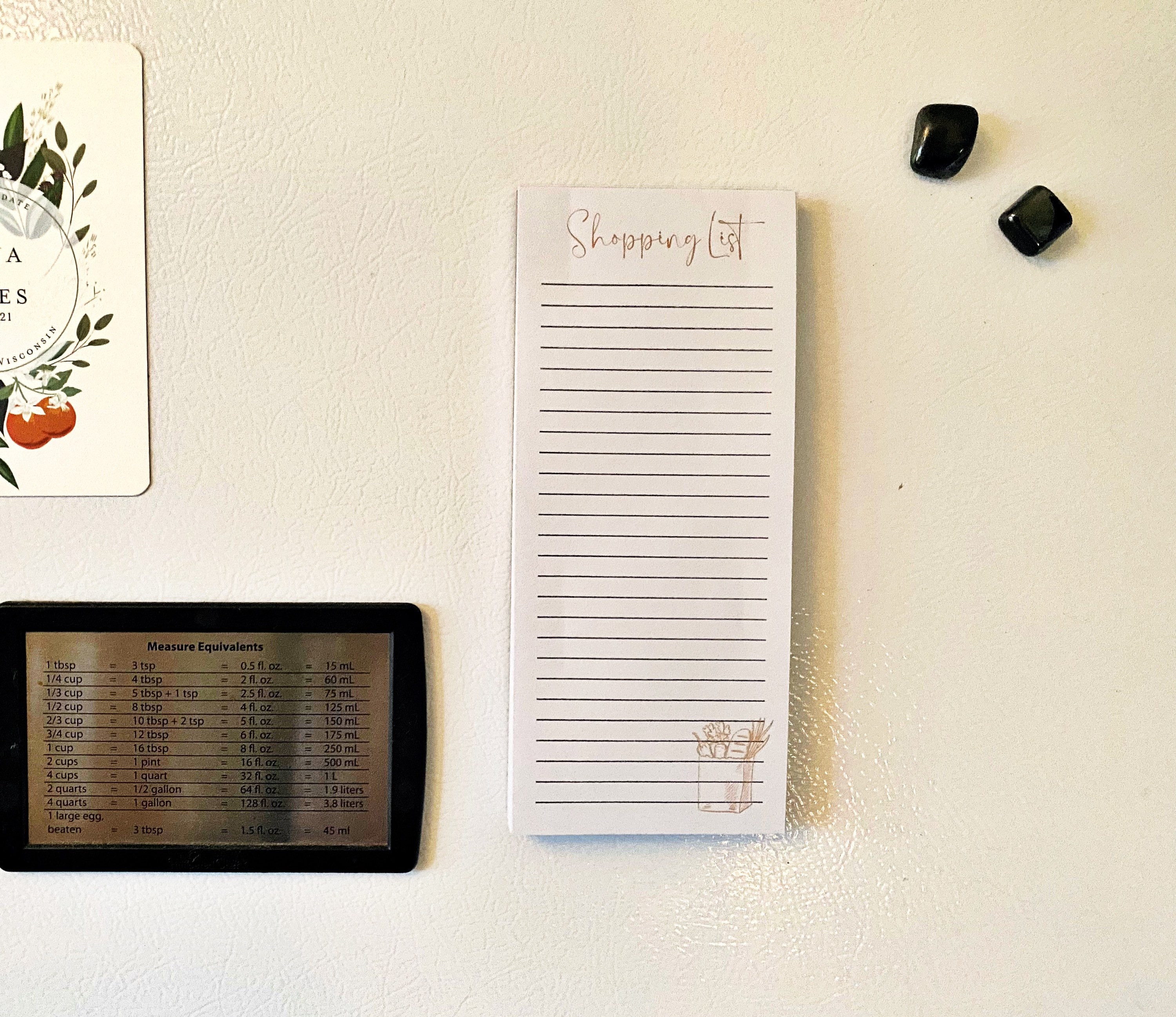 Notepad | Shopping List | Magnetic | Grocery List - Etsy