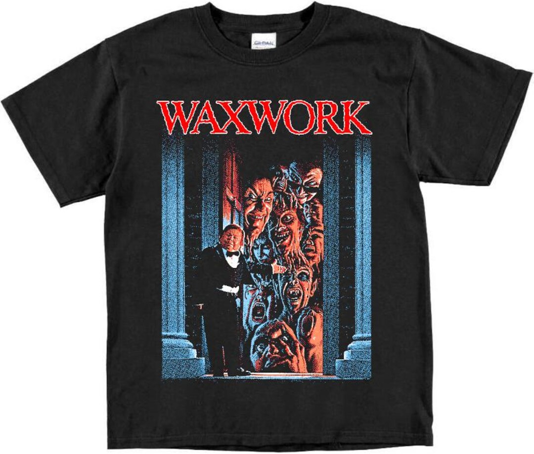 Waxwork Shirt Fantasy Horror 80s Wax Haunted House Ghouls Wolves ...