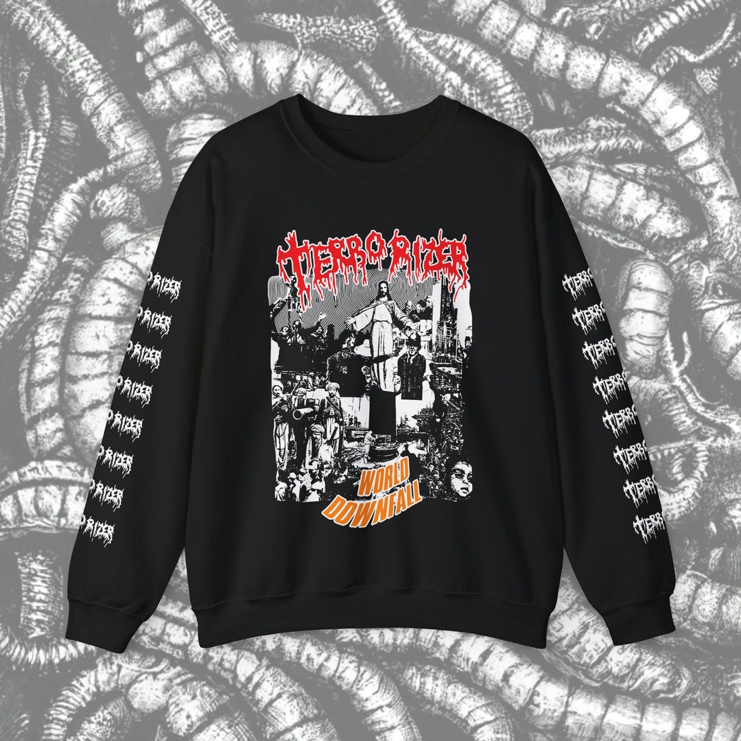 Terrorizer Crewneck Grindcore Bolt Thrower Napalm Death SOB Siege ...