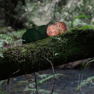 Magical Deep Forest Newborn Sitter Fairy Digital Backdrop/background ...