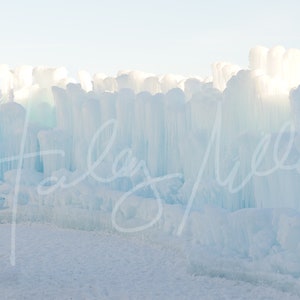Winter Ice Frozen Digital Backdrop/background for Photography Composite ...