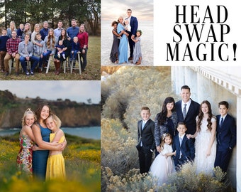 Head Swap Photoshop - Etsy