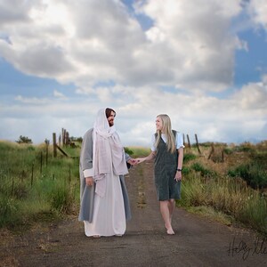 Jesus Christ on Path - in Spring Field - Digital Backdrop- Digital ...