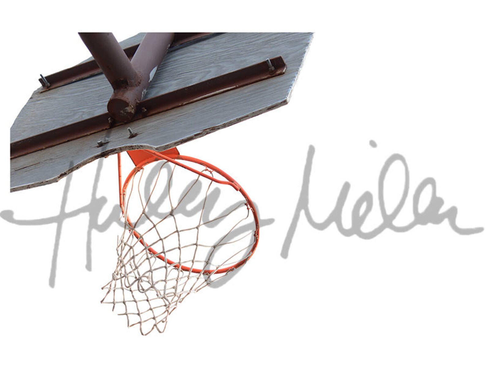 Instant Download Digital Cut Out Basketball Hoop Net | Etsy