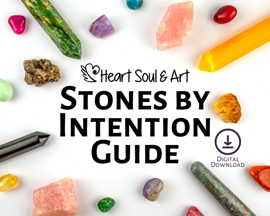 Crystals by Intention Guide Crystals Digital Download Printable Crystal ...