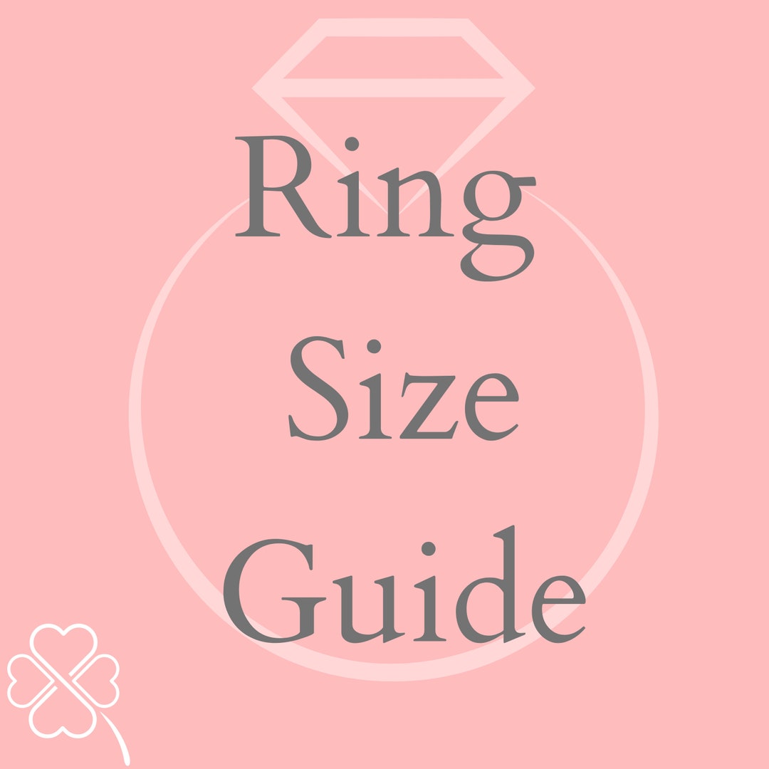 Ring Size Guide - How to Find a Rings Size? - Ring Sizer - Etsy