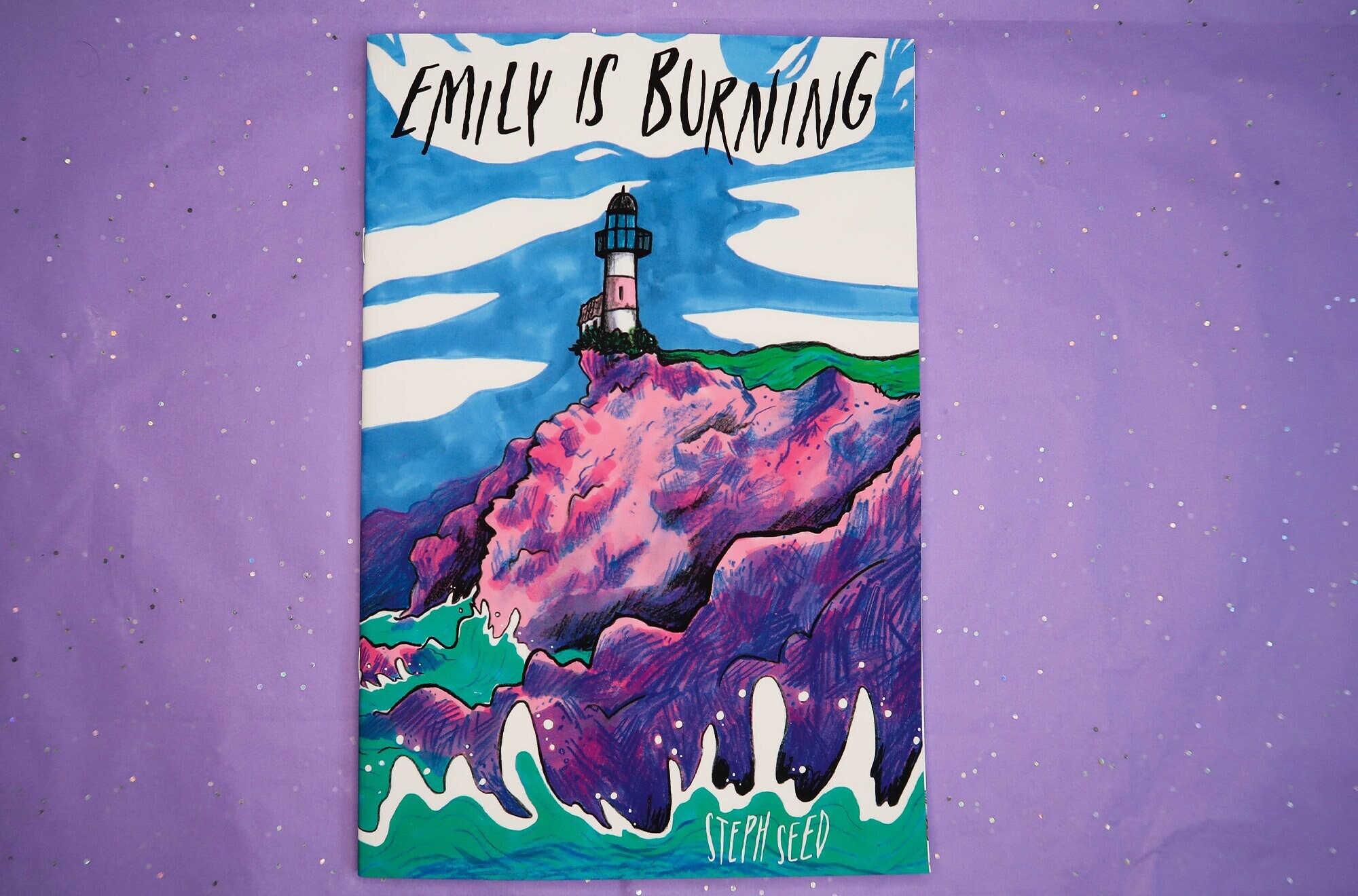 HORROR COMIC Emily is Burning Full Color Soft Touch - Etsy