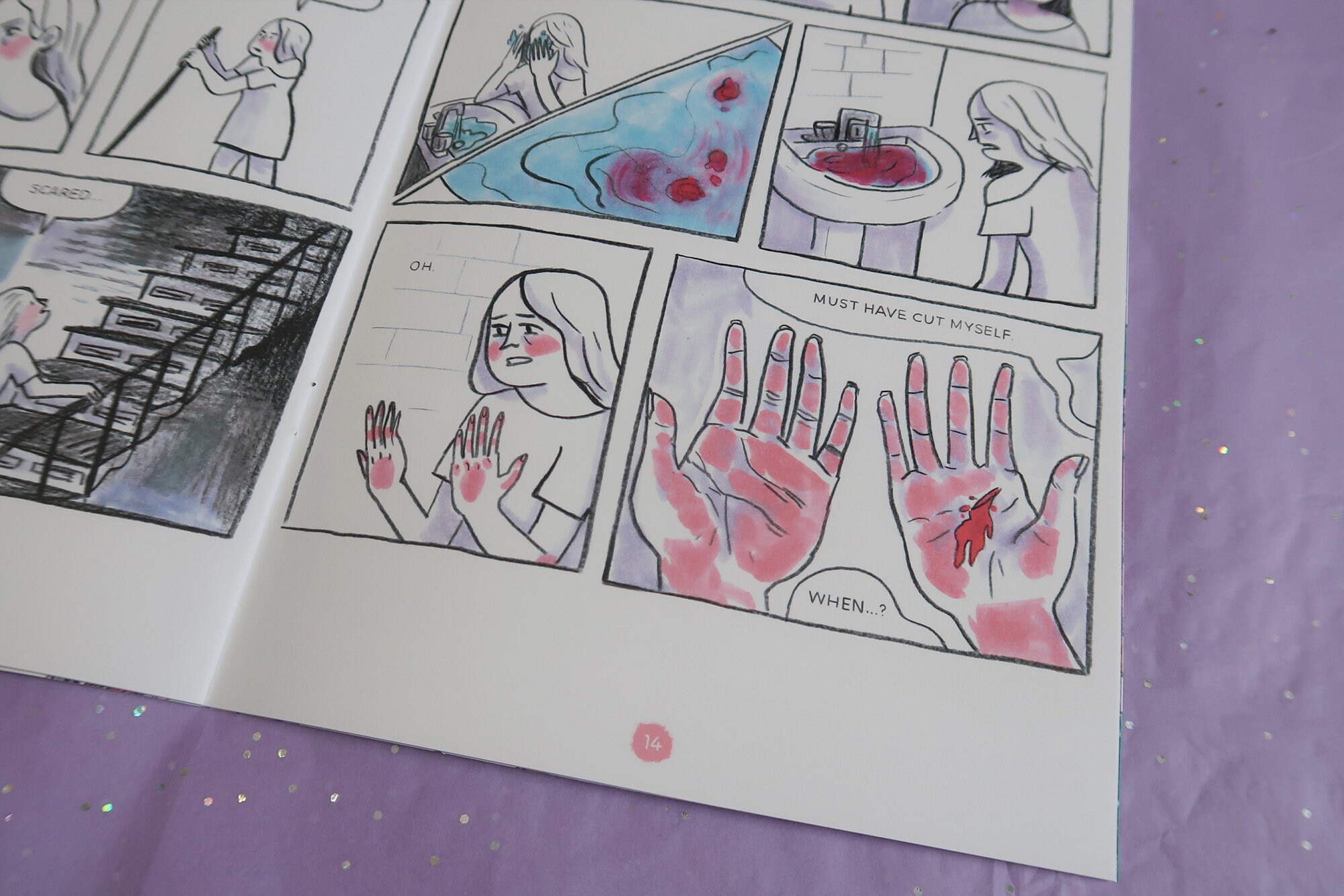 HORROR COMIC Emily is Burning Full Color Soft Touch - Etsy