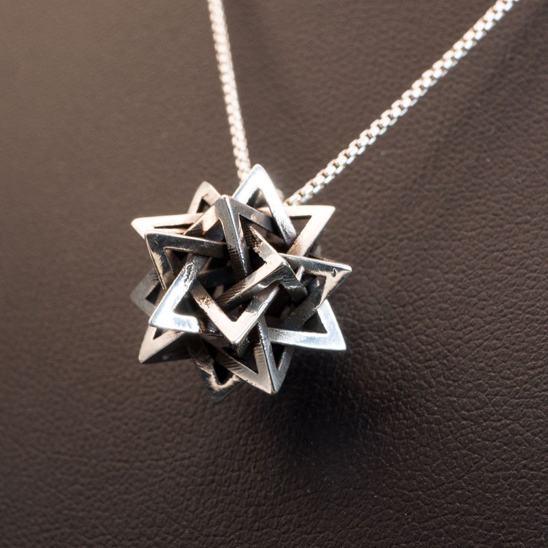 Geometric Pendant - Etsy