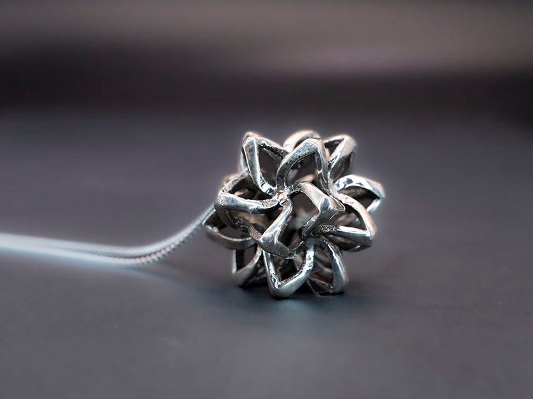 Repeating Patterns Sacred Geometry Pendant - Etsy