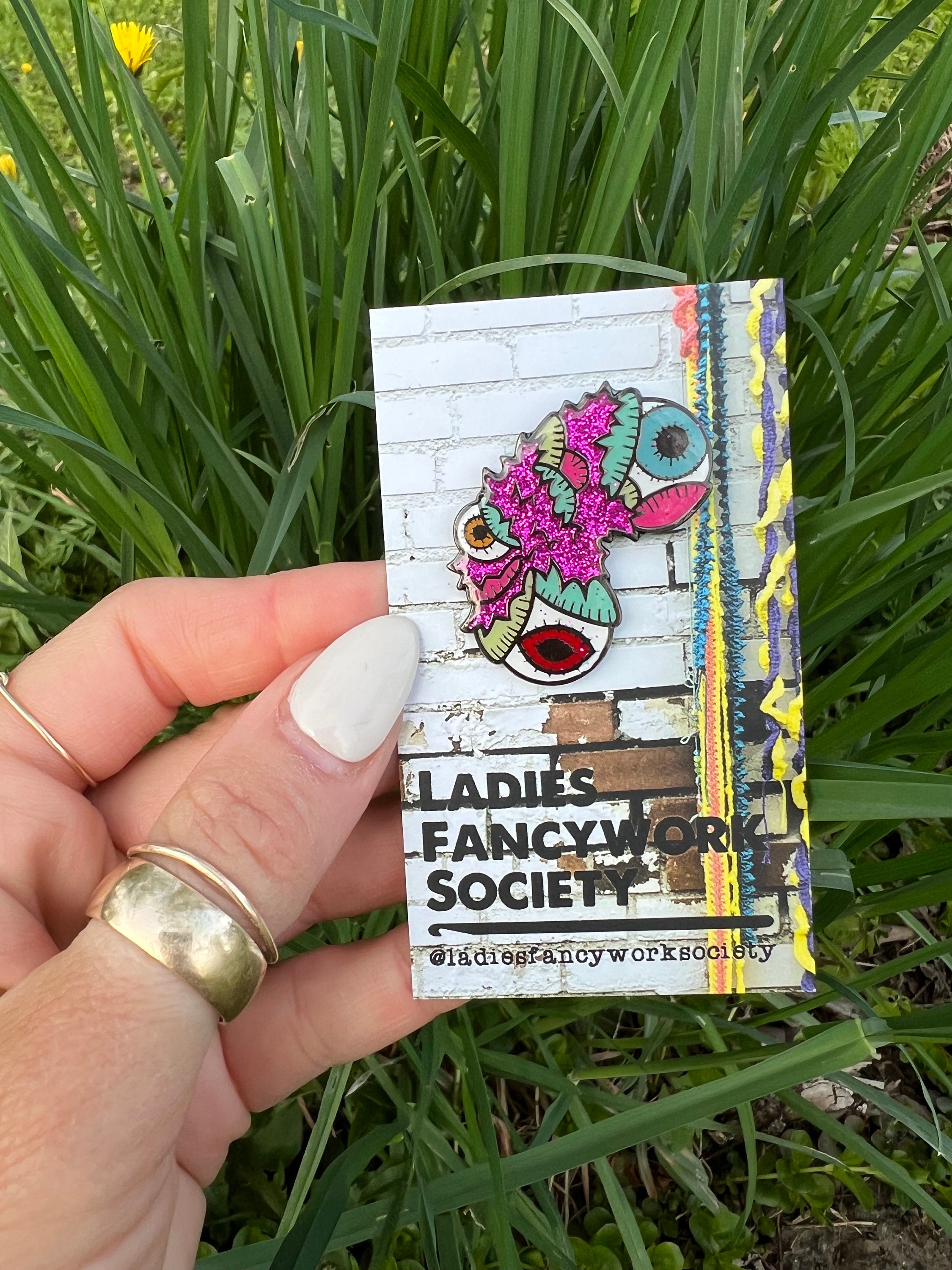 LFS Enamel Dr. Peeper Creeper Monster Pin - Etsy