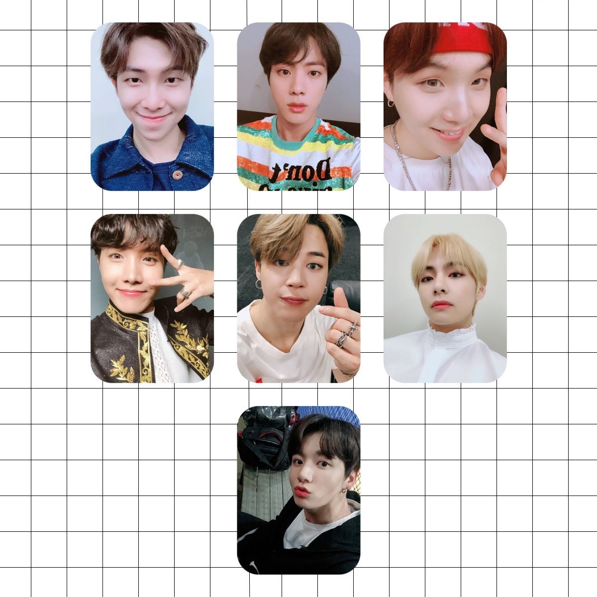 9 BTS Photocards | Etsy