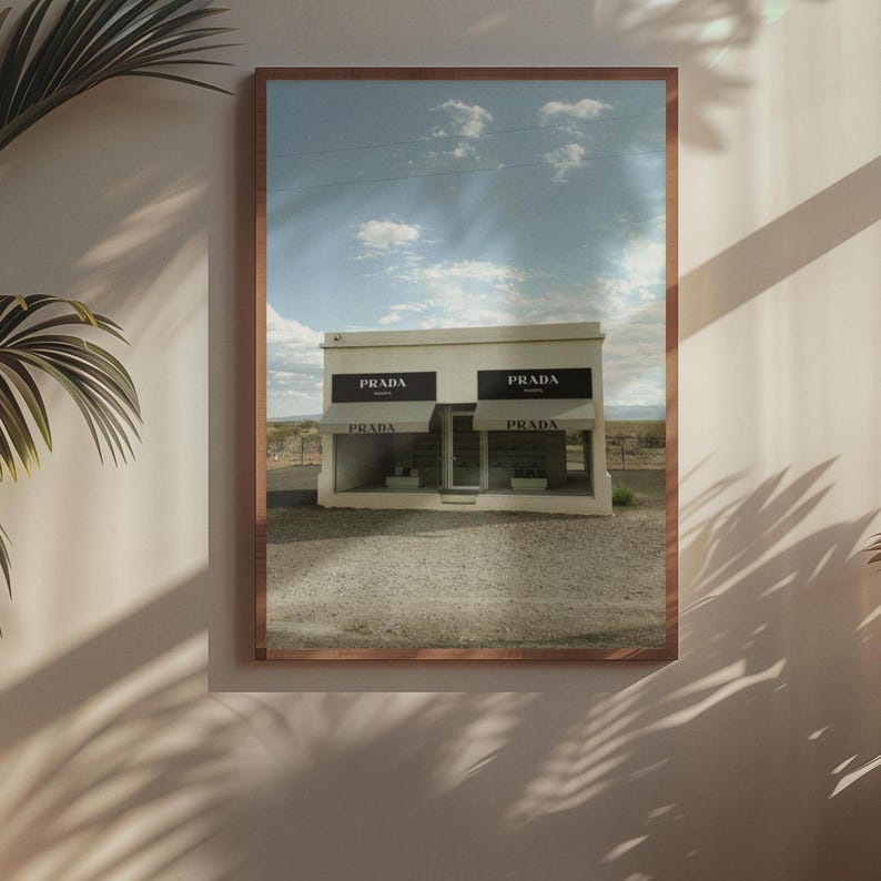 Prada Marfa, West Texas, Wild West, Western Wall Art, Texas Wall Art ...
