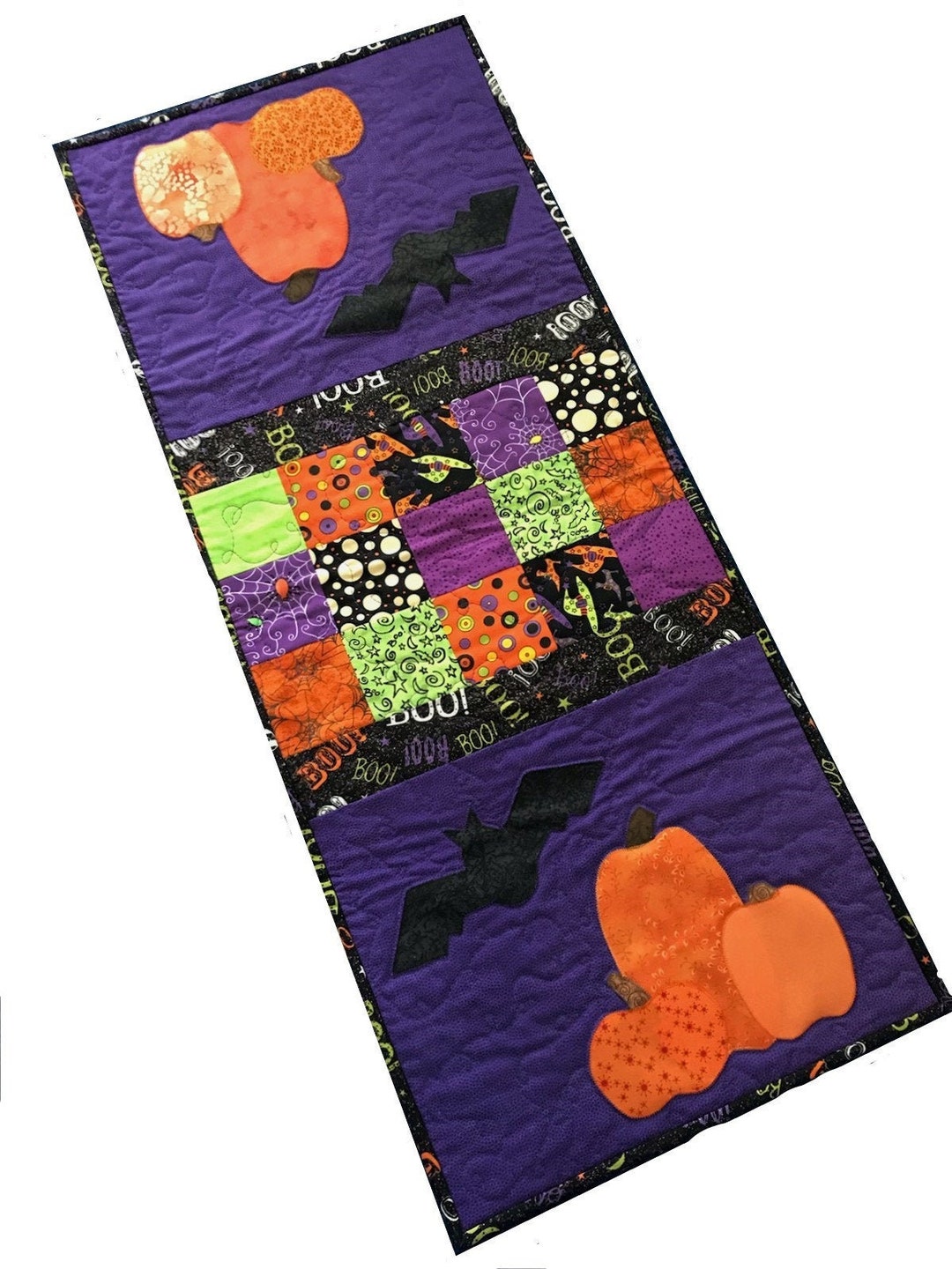 Pattern Halloween Table Runner, Halloween Table Topper Pattern ...