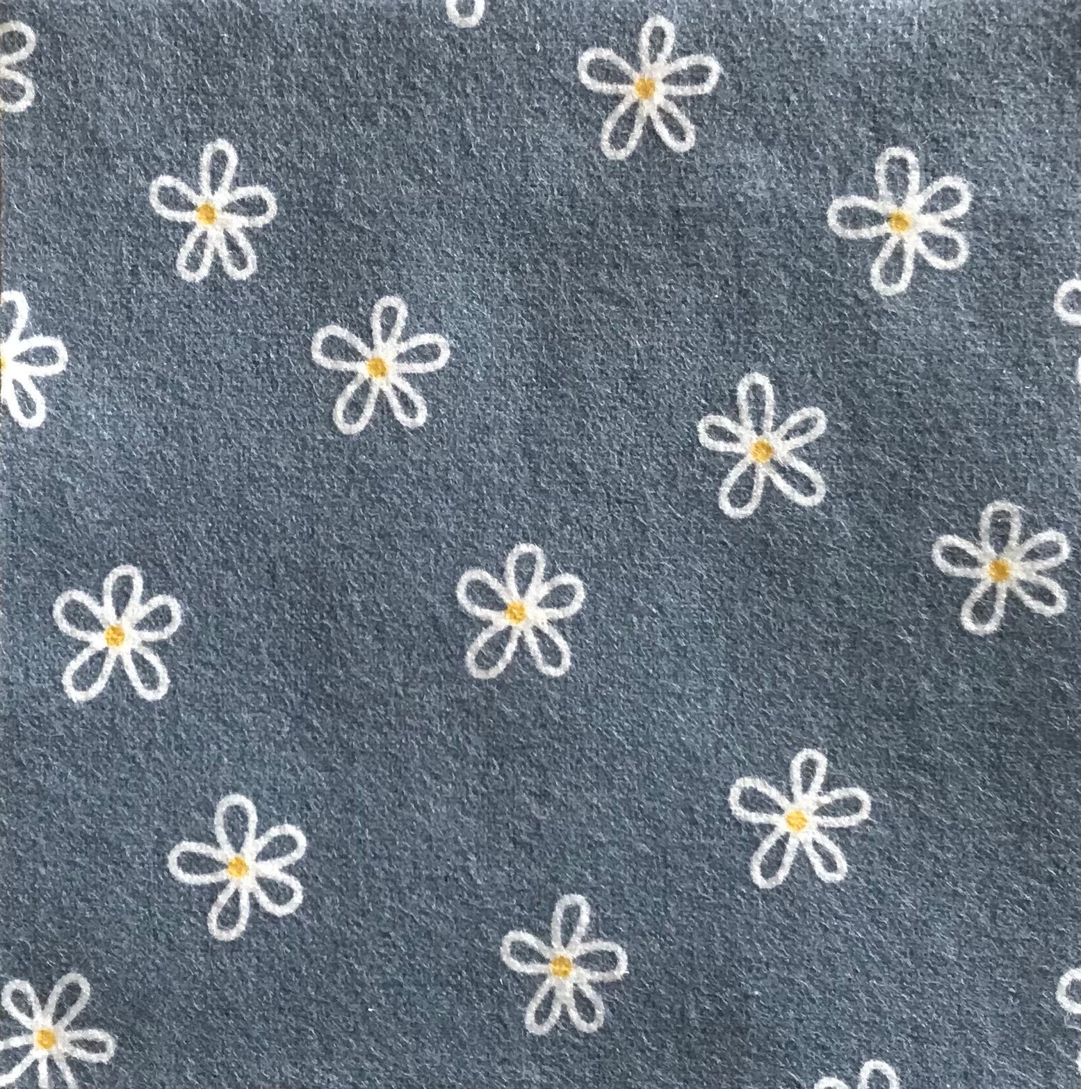 48 5 Flannel Floral Charm Pack, Pre-cut Flannel Squares, Fairy Charm ...