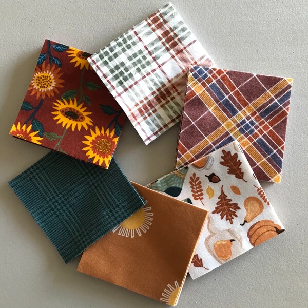 Fall Flannel Fabric - Etsy