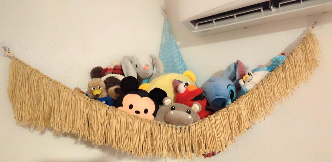 Stuffed Animal or Plushie Corner Wall Hammock - Etsy
