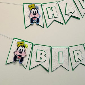 Goofy Birthday Banner, Dog Banner - Etsy