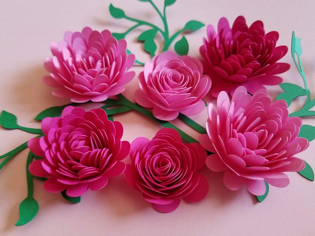 Paper Flower, Flower, Paper Roses, Table Decor, Flower Arrangement ...