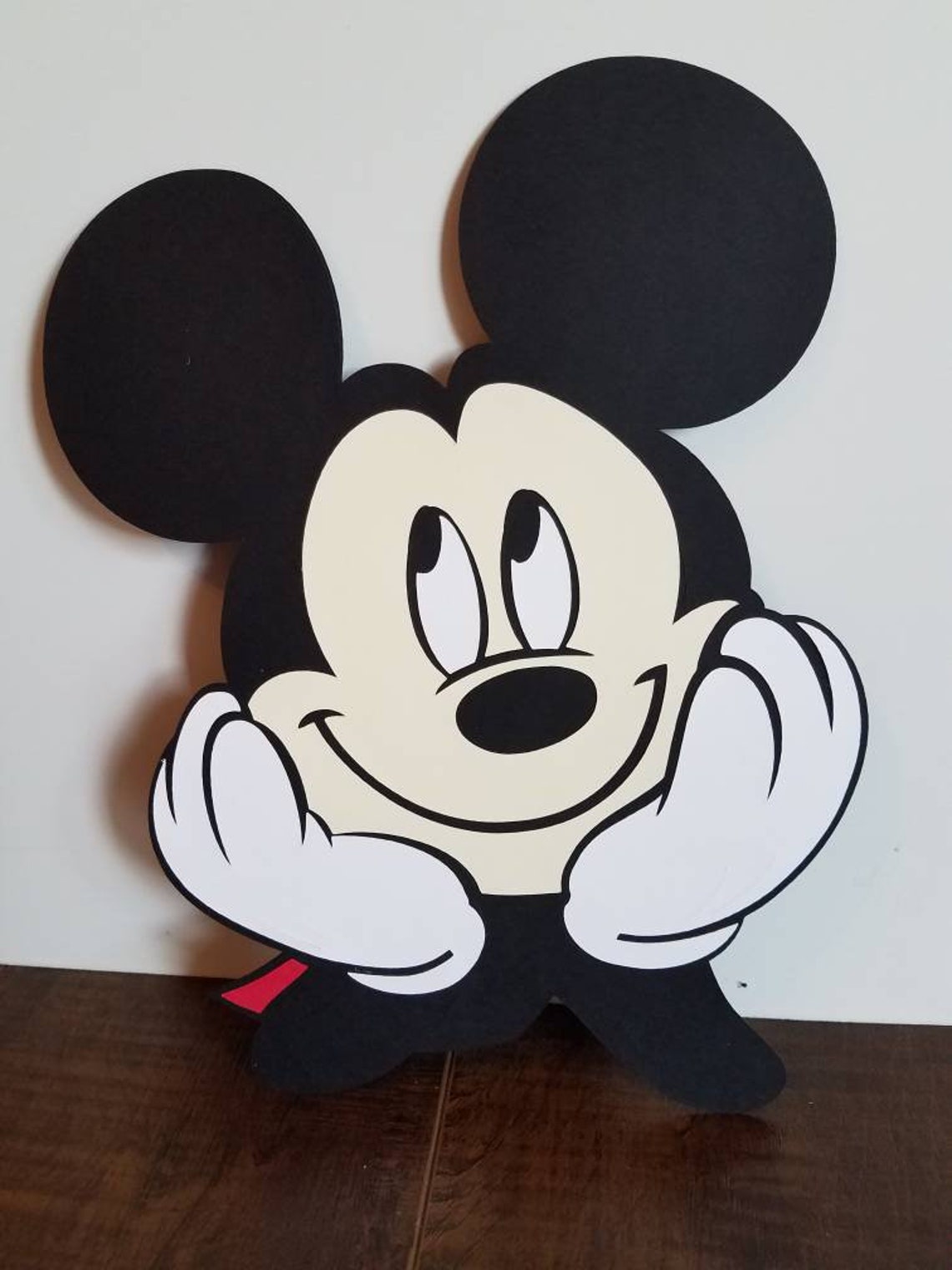 12 Inches Large Mickey Mouse Die Cuts Mickey Standee Mickey - Etsy