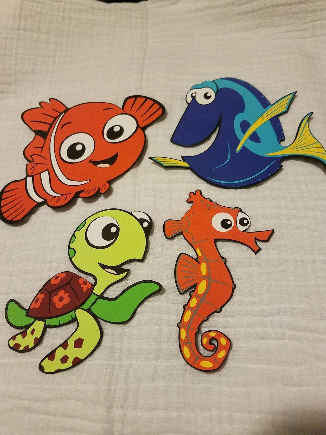 Set of 4 Finding Nemo, Finding Dory Die Cuts, Nemo Centerpiece, Dory ...