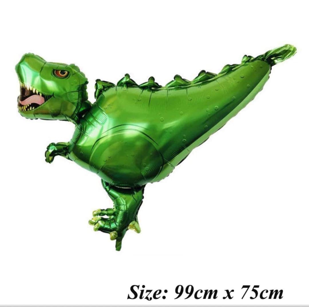 Large T-rex Balloon, Jurassic Park Party Decor - Etsy
