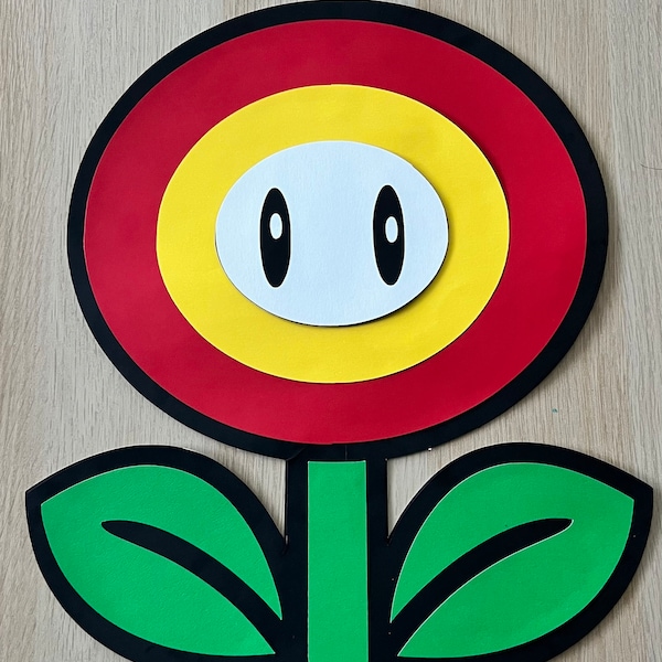 Mario Fire Flower - Etsy