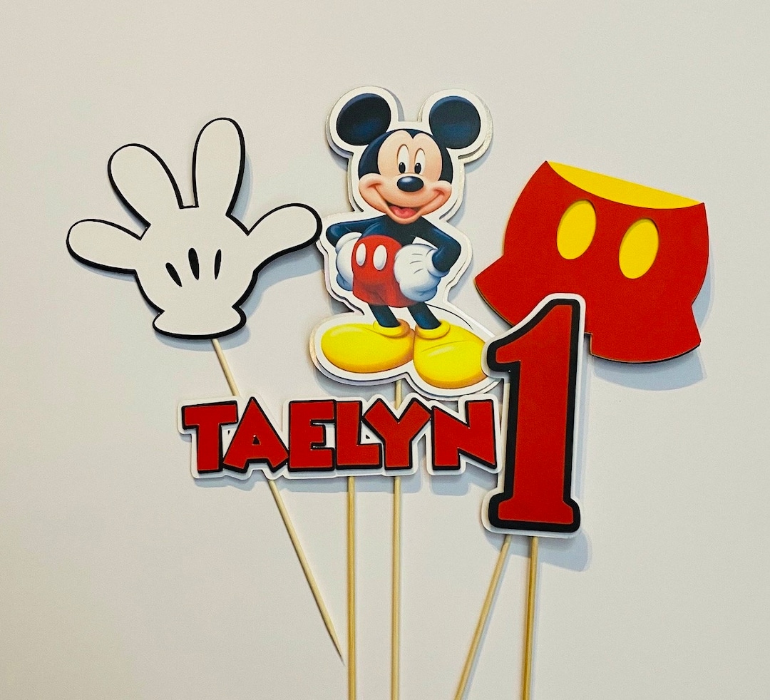 Mickey Centerpiece, Mickey Table Decoration, Minnie, Daisy, Donald ...