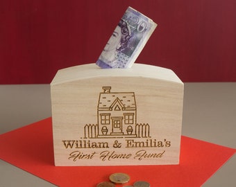 House fund jar | Etsy