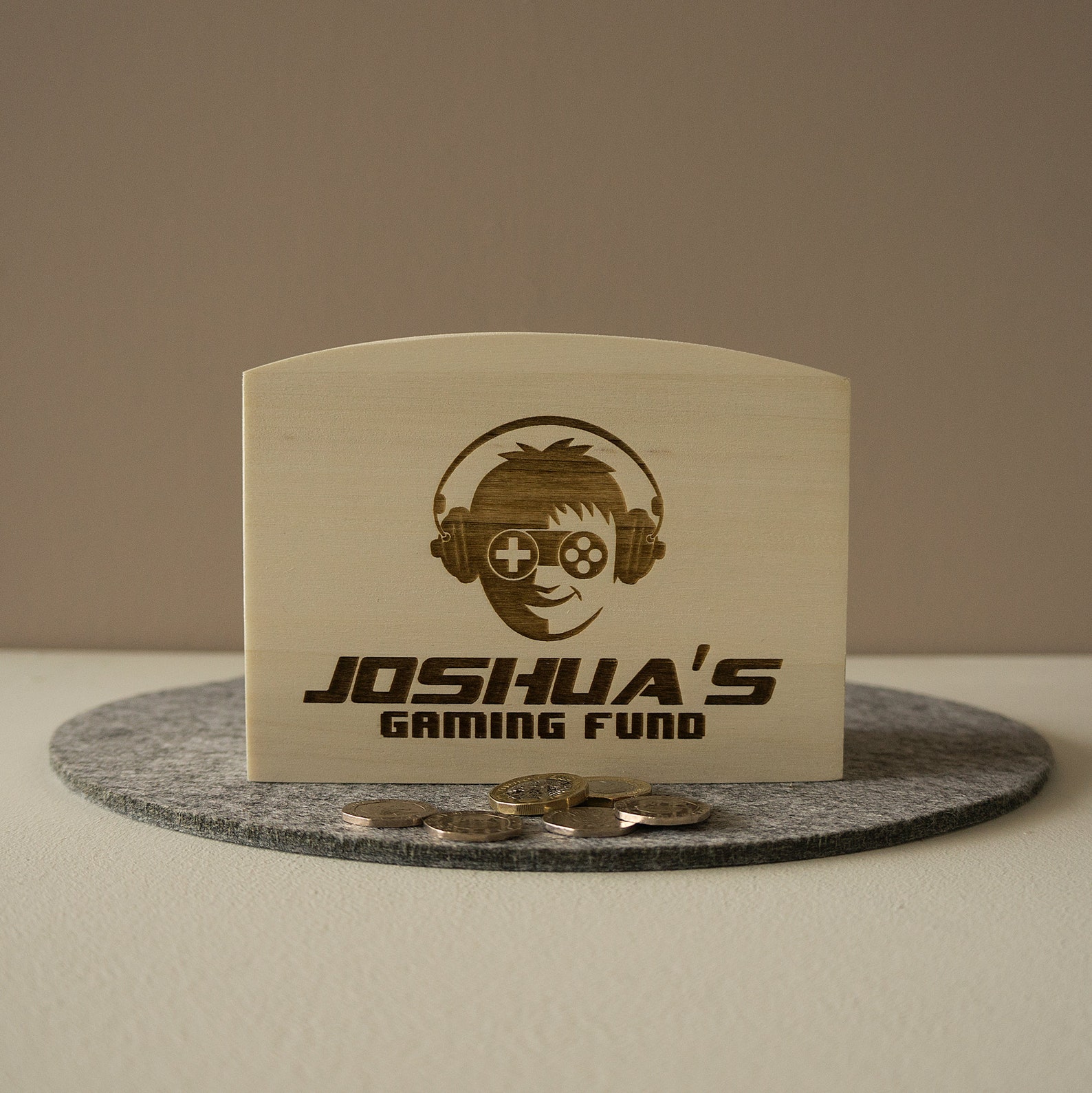 Gaming Money Box. Custom Video Gamer 'gaming Funds' - Etsy UK