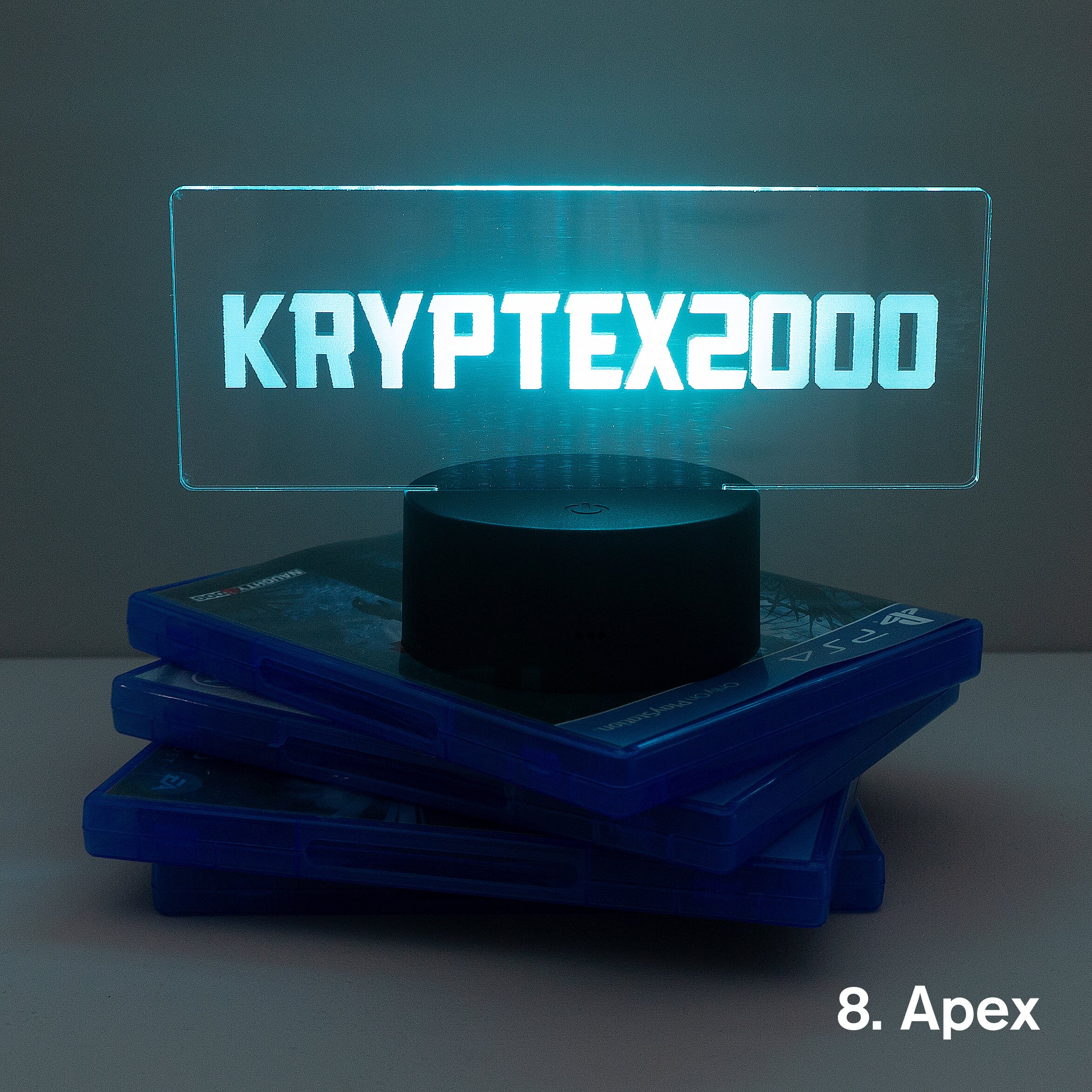 Personalised gamer name sign. Gaming name tag light up LED | Etsy