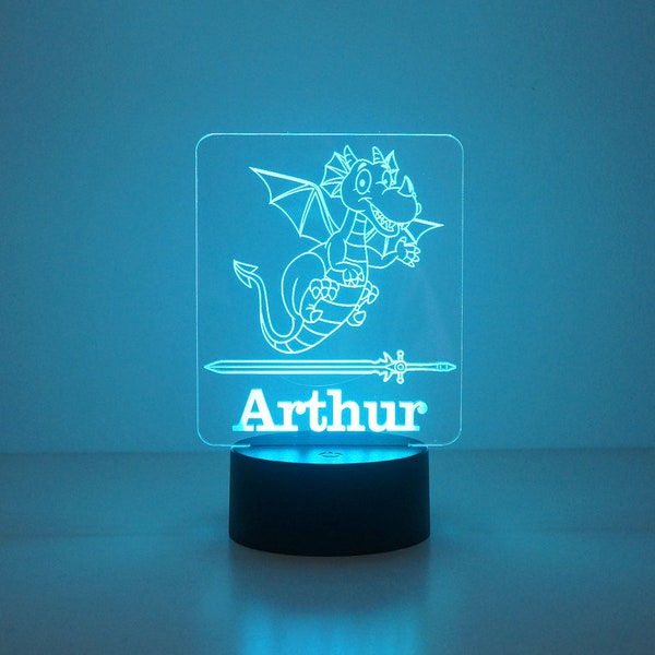 Dragon Led Light up Sign - Etsy