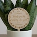 Personalised Teacher's House Plant Gift Tag Decoartion. End of Term ...