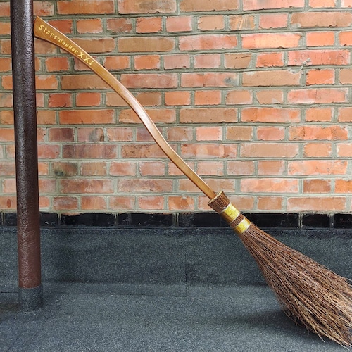 Cosplay Besom Black Wizard Broom Adult Size - Etsy