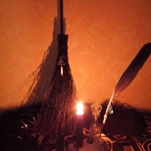 Altar Witch's Broom, Wiccan Pagan Besom - Etsy