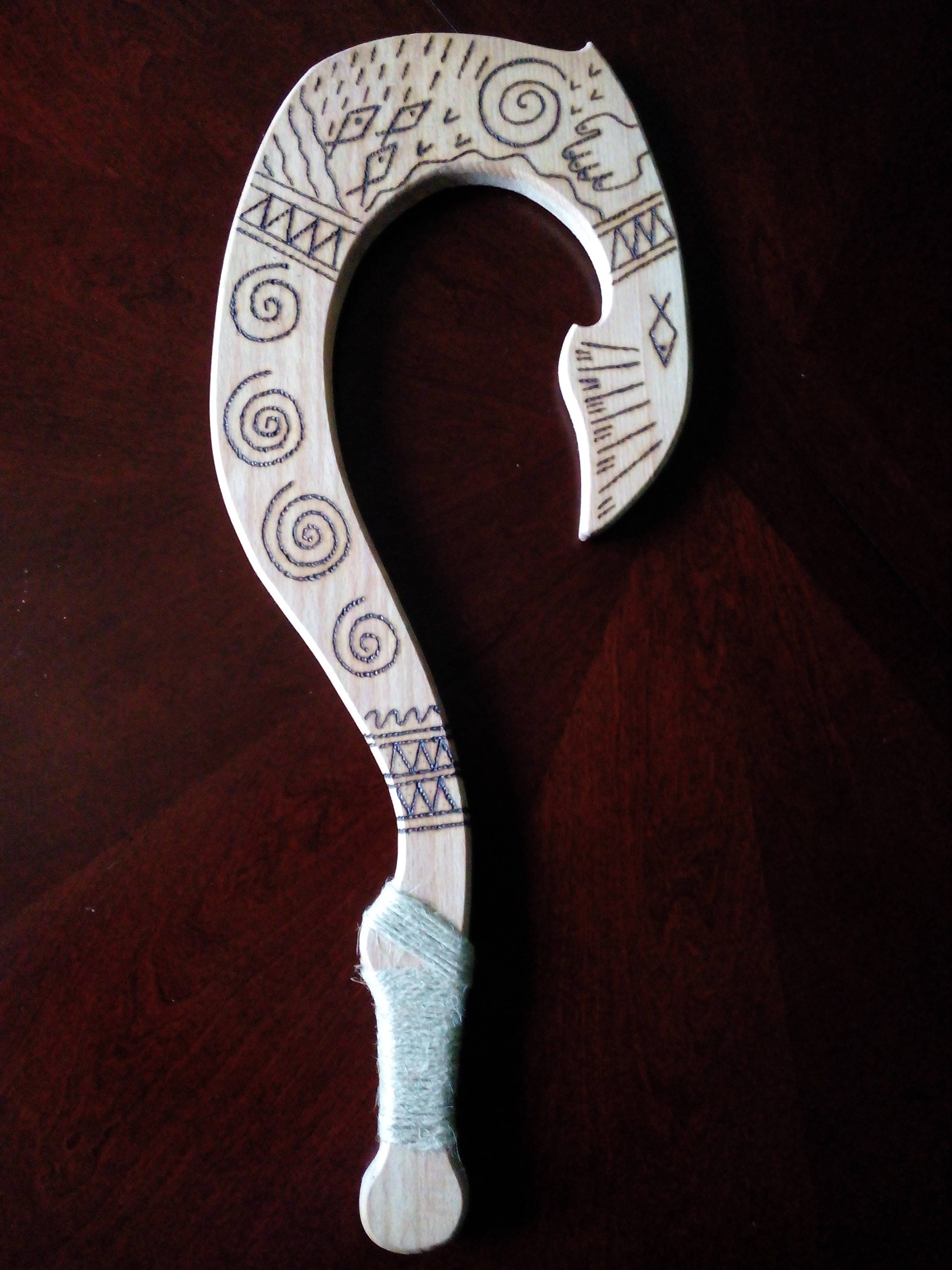 Large/big Maui Hook 22 19 wooden Maui Hook Maui | Etsy Large/big Maui Hook 22 19 wooden Maui Hook Maui | Etsy