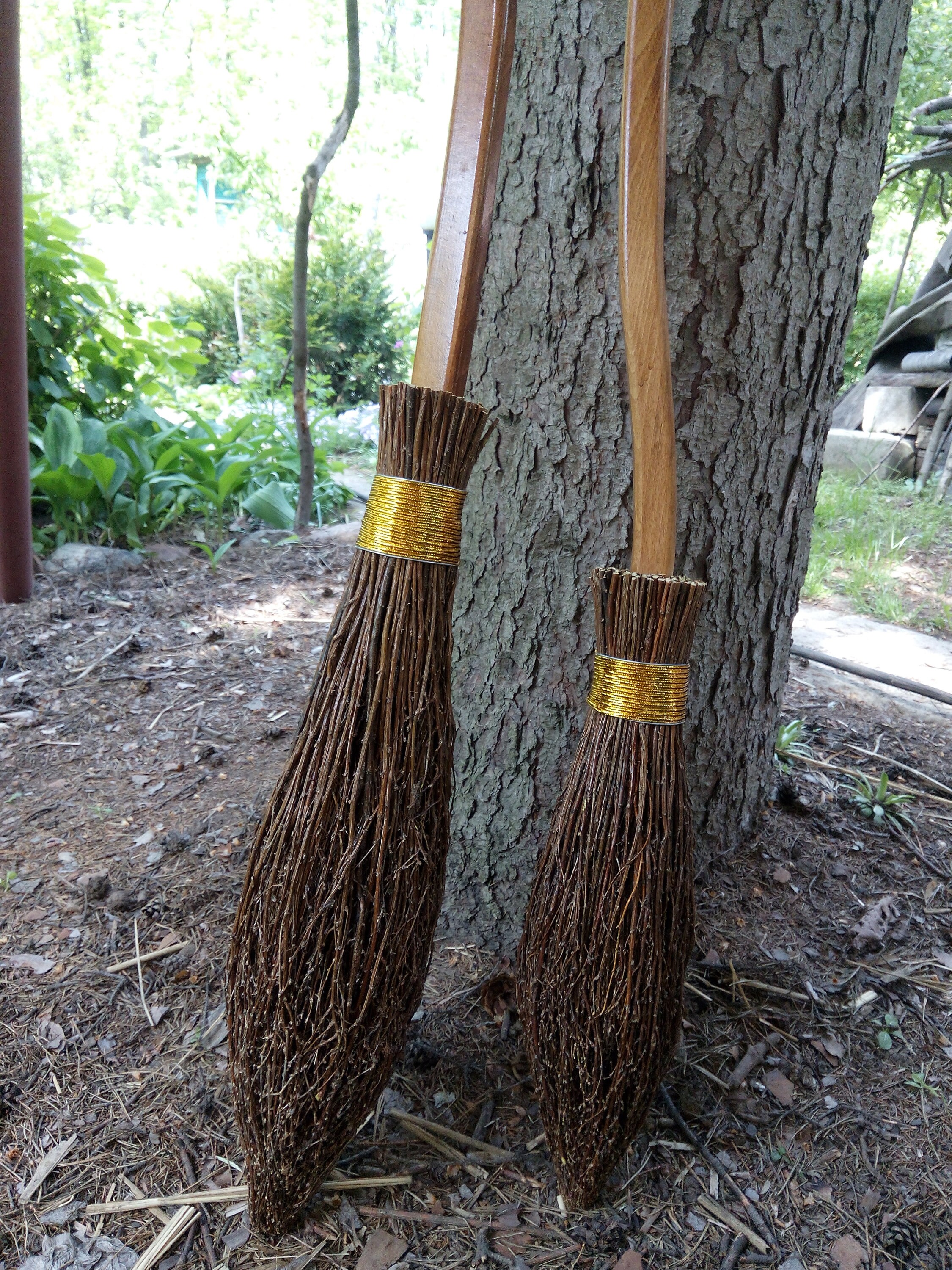 Cosplay Besom Wizard Broom Adult Size - Etsy UK