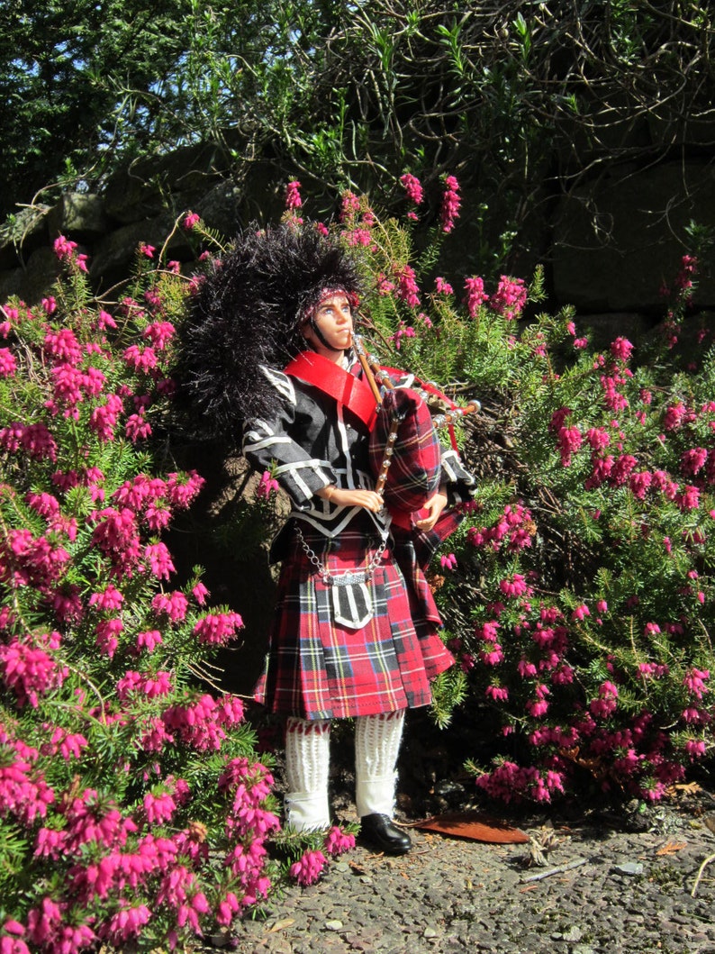 12 Doll Sewing Pattern Scottish Royal Guard Highlander - Etsy