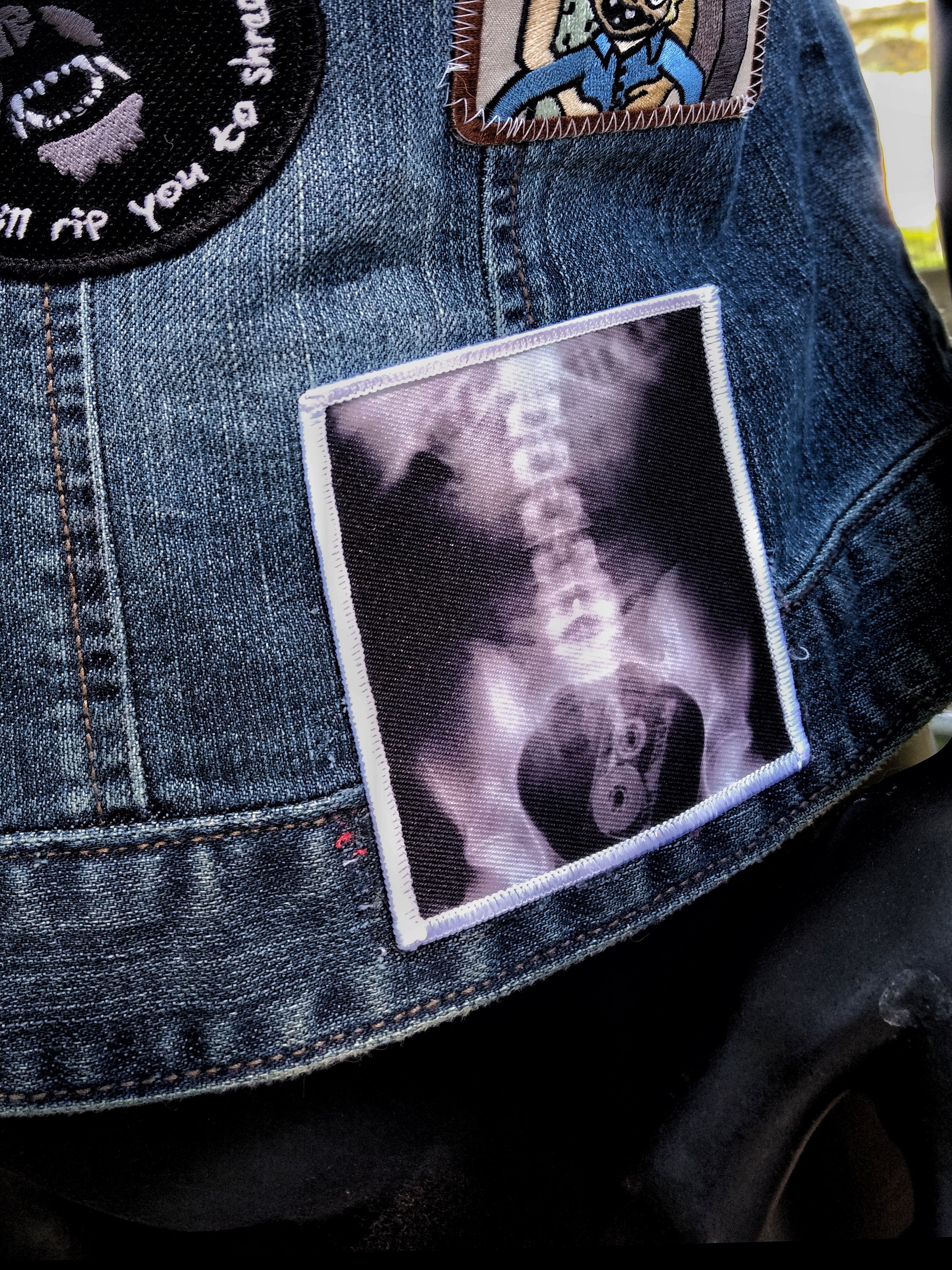 X-ray Patch Mixtape Cassette Funny Patch Iron on Patch | Etsy