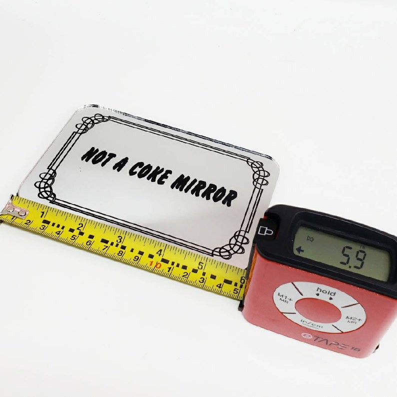 Not A Coke Mirror, Plastic Mirror Acrylic, Funny Home Decor, Coke Gag ...