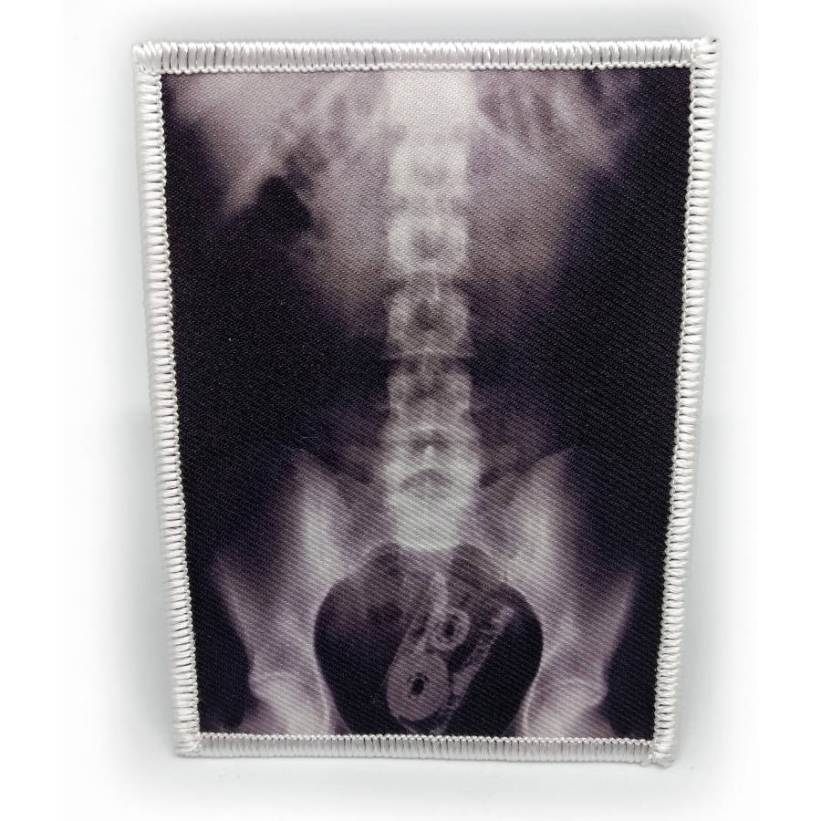 X-ray Patch Mixtape Cassette Funny Patch Iron on Patch | Etsy