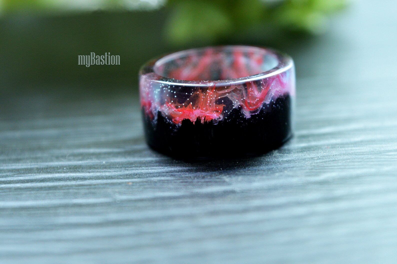 Holzring Wooden ring Epoxy wood ring Resin wood ring Unisex | Etsy