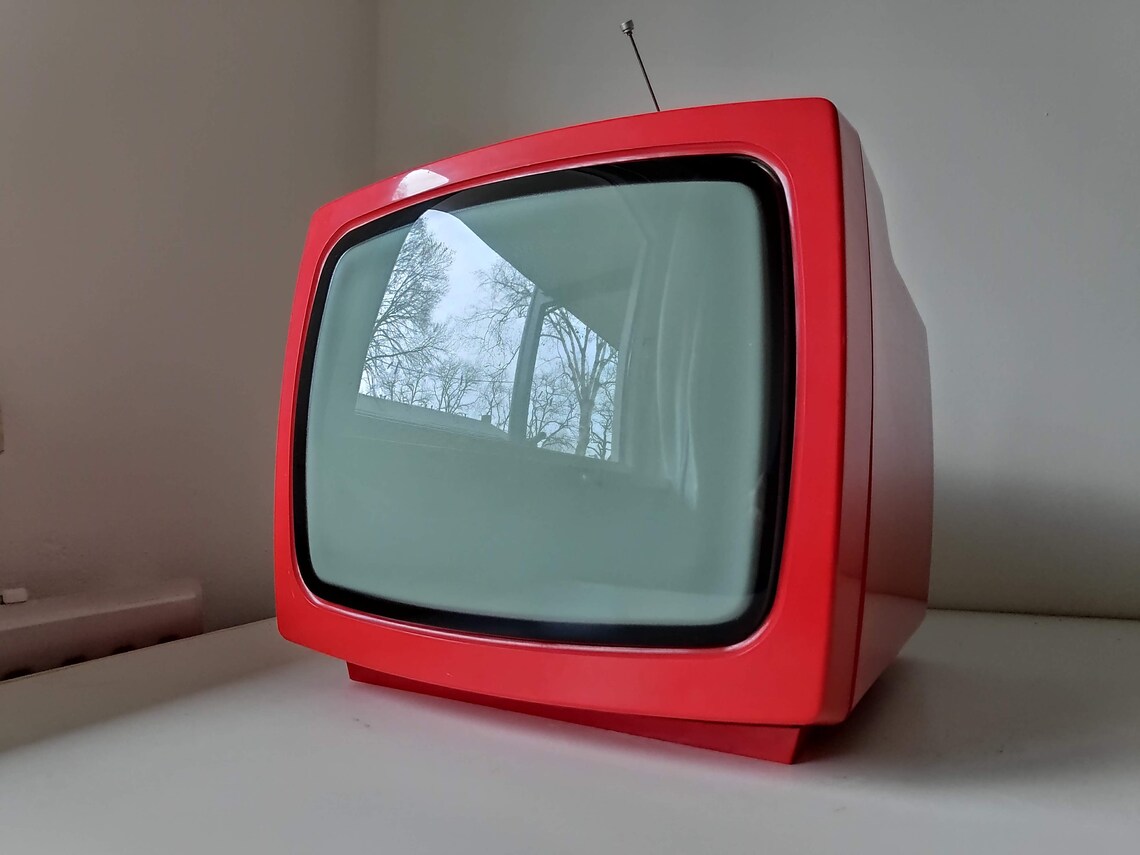 Vintage Space Age 1970s Portable Mini TV Combi-Vision 310 | Etsy