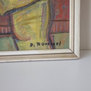Vintage Belgian Expressionist Portrait of Boy by Daniël Rommel, 1950s ...