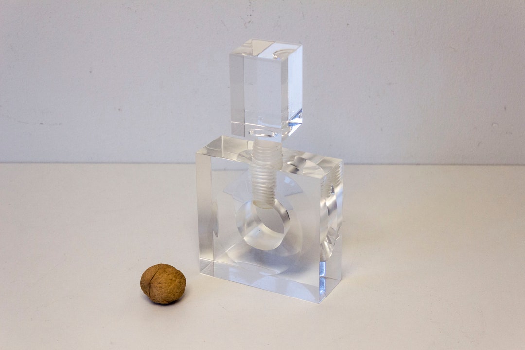 Vintage 1970s Lucite Acrylic Pop Art Nutcracker - Etsy