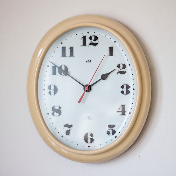 80s Wall Clock - Etsy
