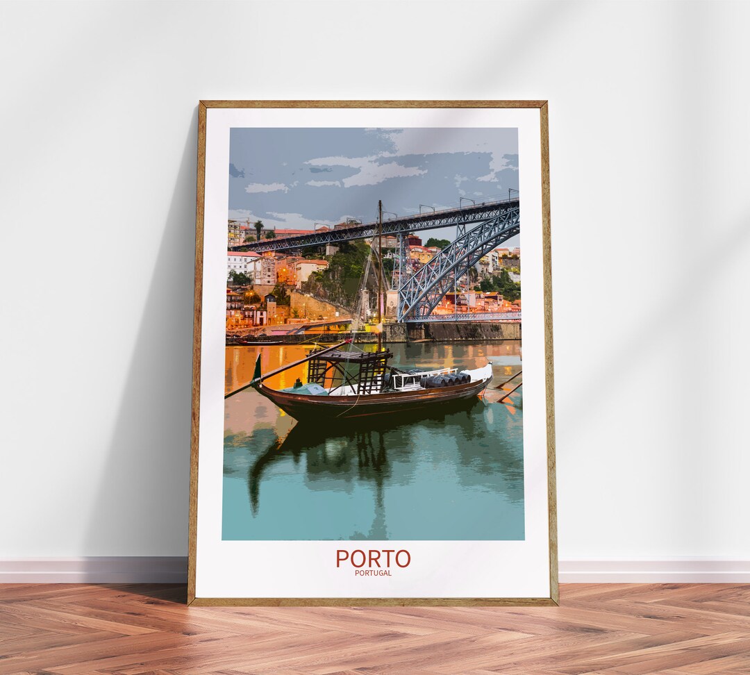 Porto Poster Print Portugal Wall Art Porto Poster Porto Art Portugal ...